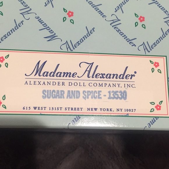 Other | Nib Madame Alexander Sugar Spice Doll 1353 | Poshmark